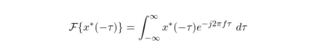 Fourier Transform Pairs of Conjugation and Time Reversal