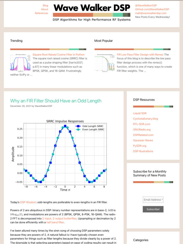 One Year Anniversary! - Wave Walker DSP